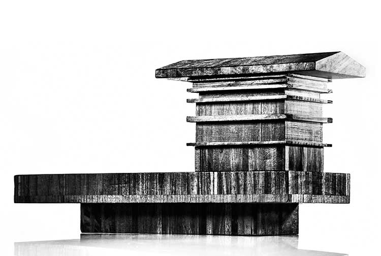 Wooden sculptures - Michele De Lucchi Artworks